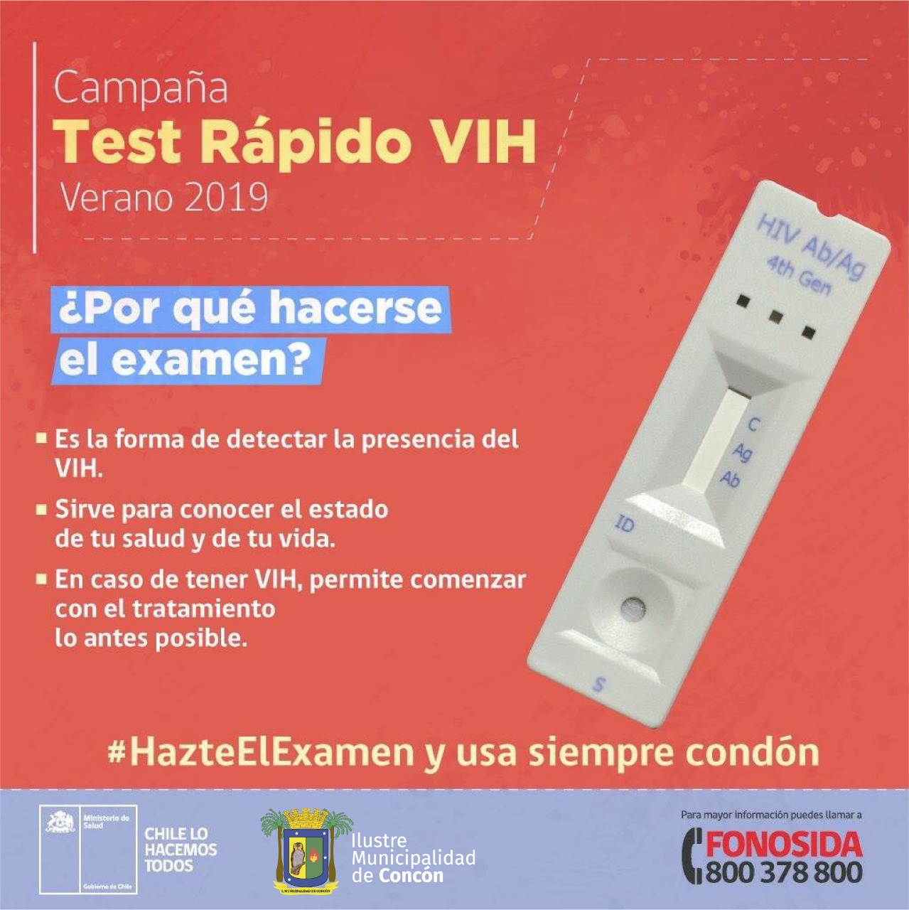 test rapido vih sida | El Observador