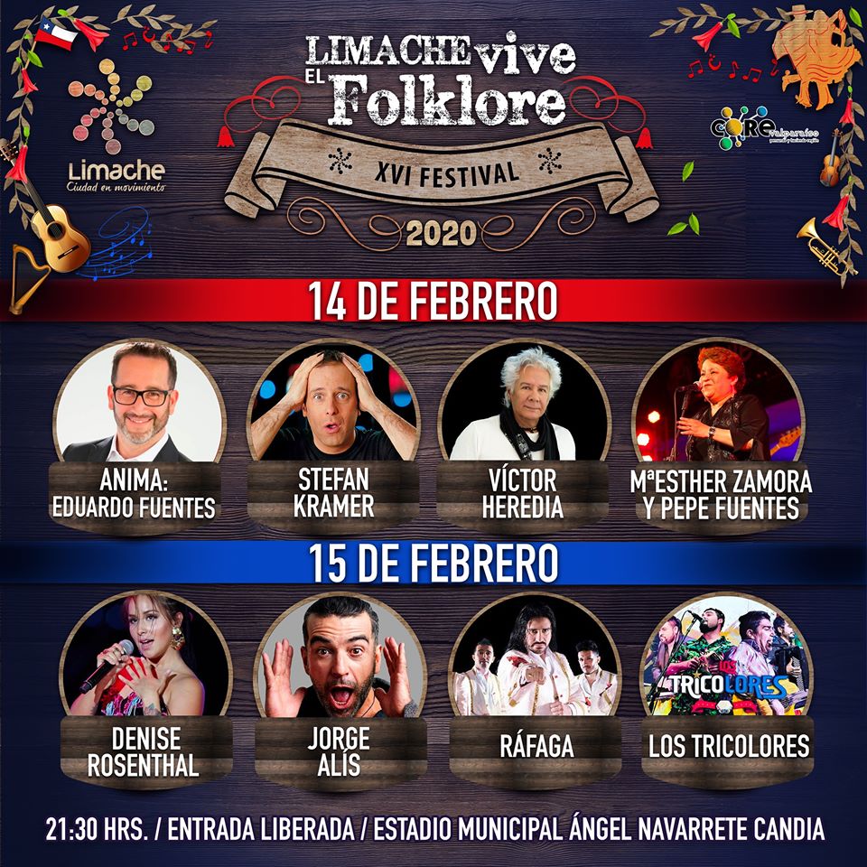 Confirmado: Estos son los artistas que estarán en el Festival “Limache ...