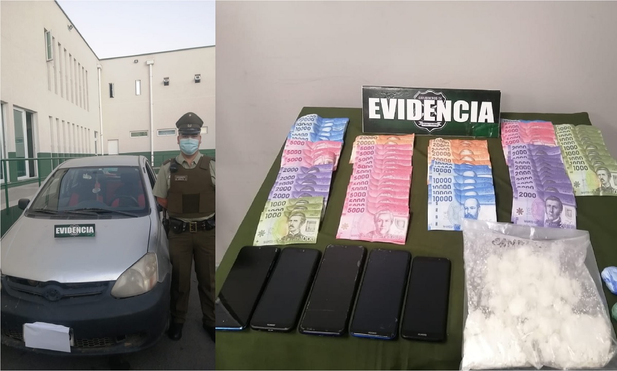 SIP de Limache detuvo a 4 personas en plena transacción de drogas en ...