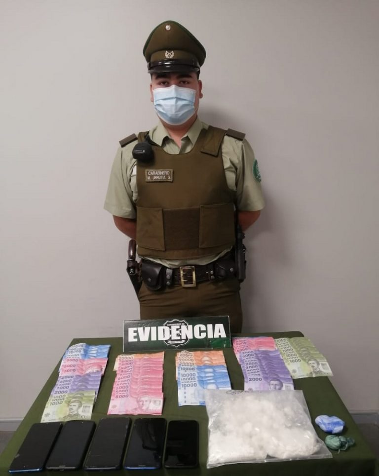 SIP de Limache detuvo a 4 personas en plena transacción de drogas en ...