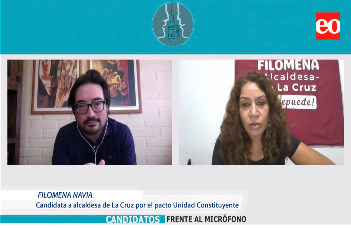 [VIDEO] Filomena Navia: “Queremos que encuentren en La Cruz todo lo que ...