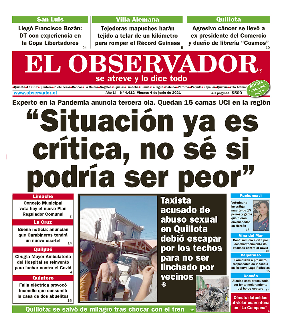 PORTADA-CENTRO-040621 | El Observador