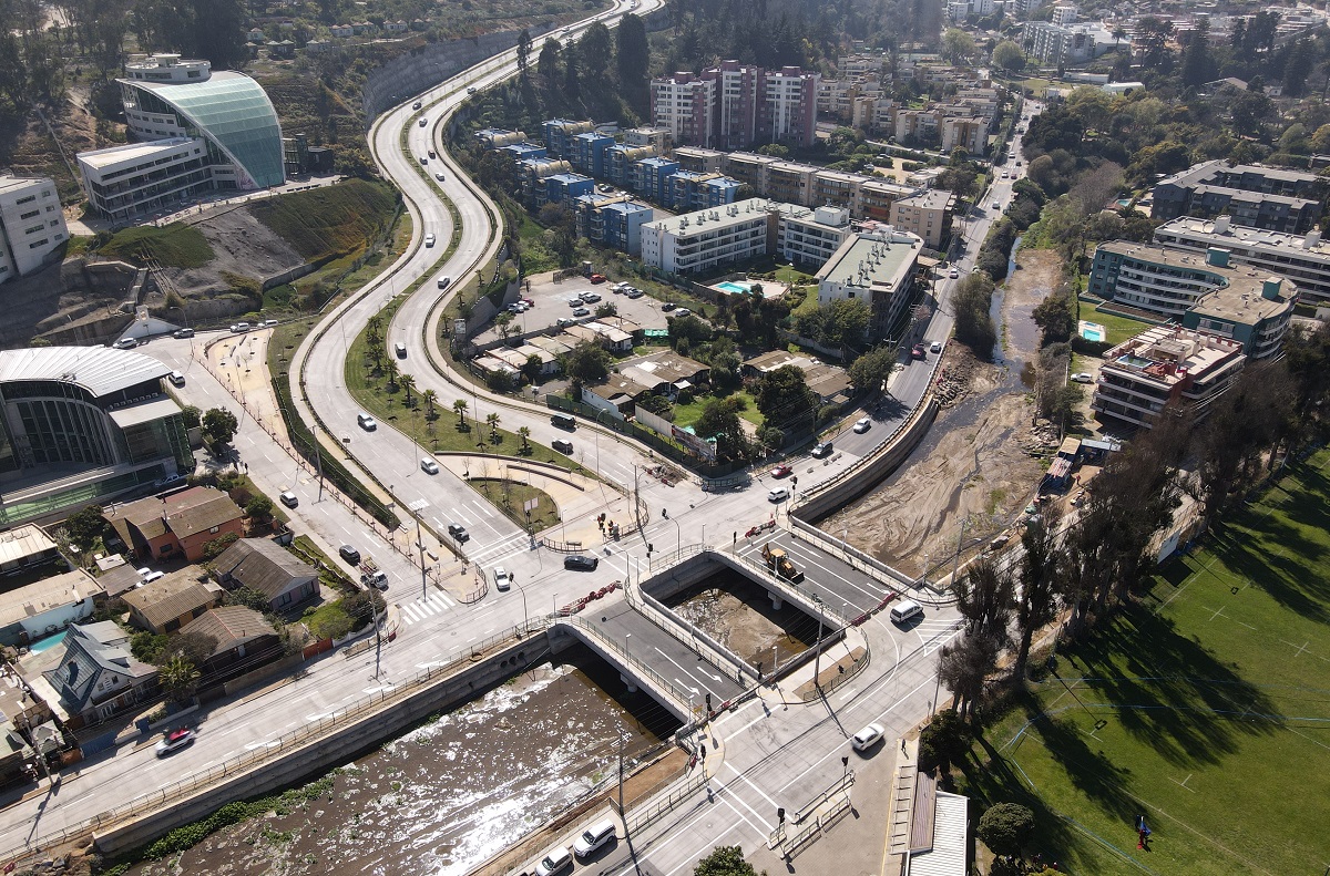 [MAPA] Puentes del Estero Reñaca vuelven a funcionar este sábado con ...