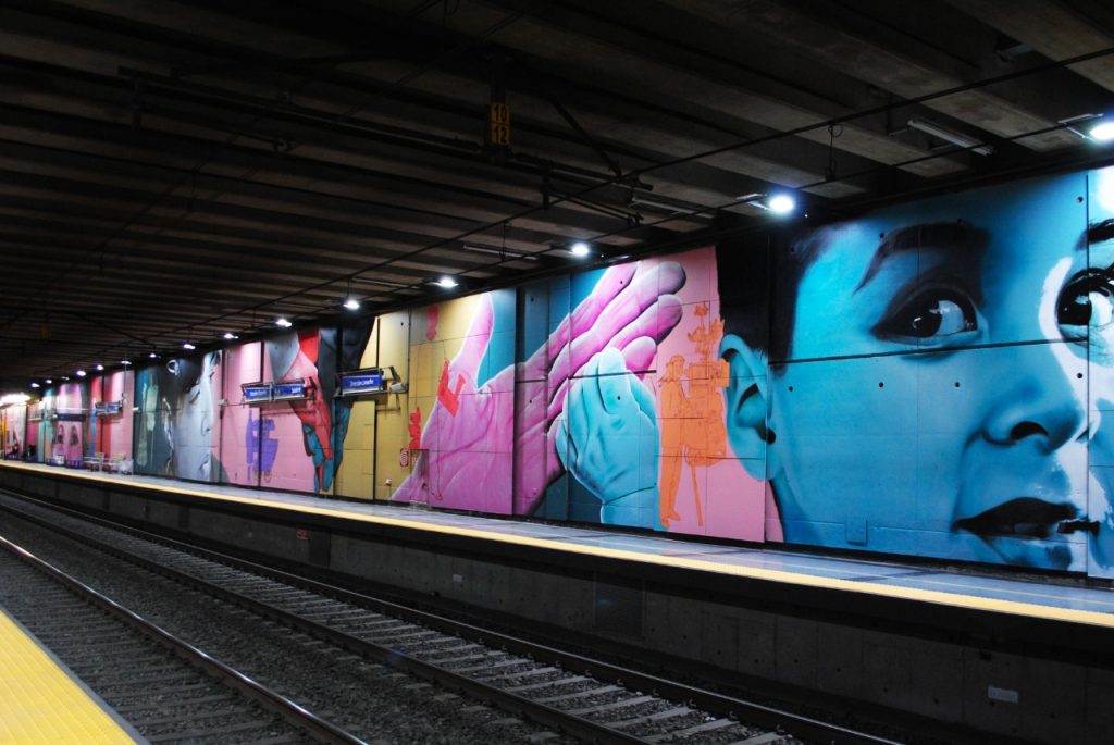 Nuevo mural de “Seco” Sánchez rinde homenaje a los oficios de antaño