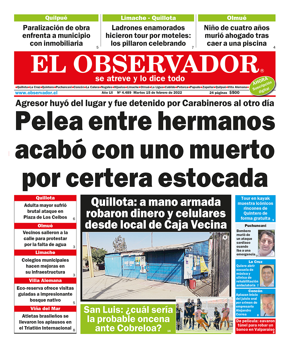 PORTADA-CENTRO-150222 | El Observador