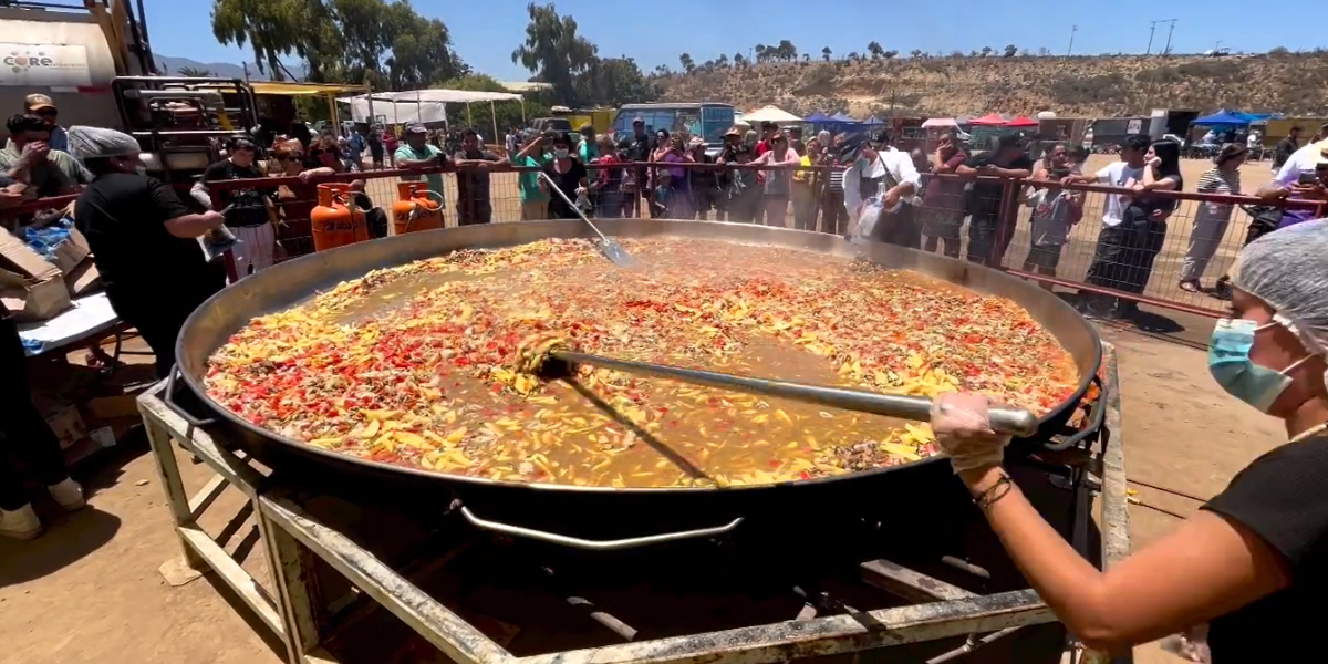 [VIDEO] Así se hizo gran paila marina en Expo La Ligua 2023