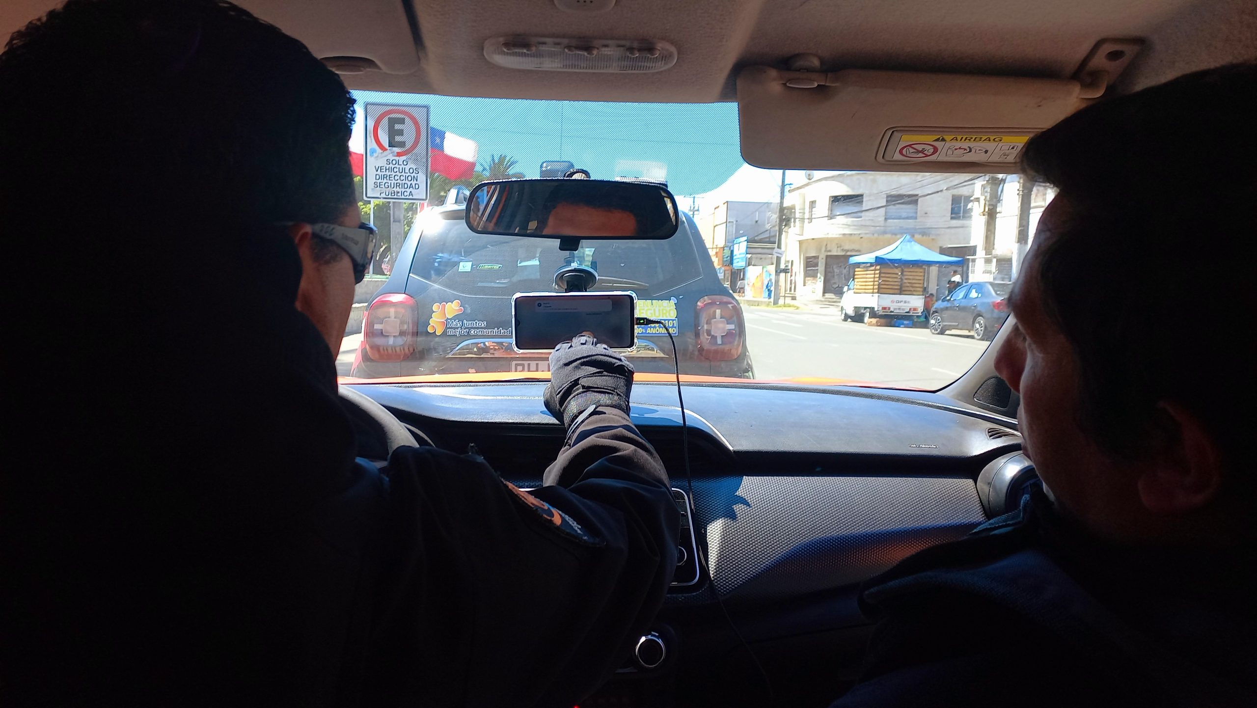 Quintero implementó App para detectar vehículos robados