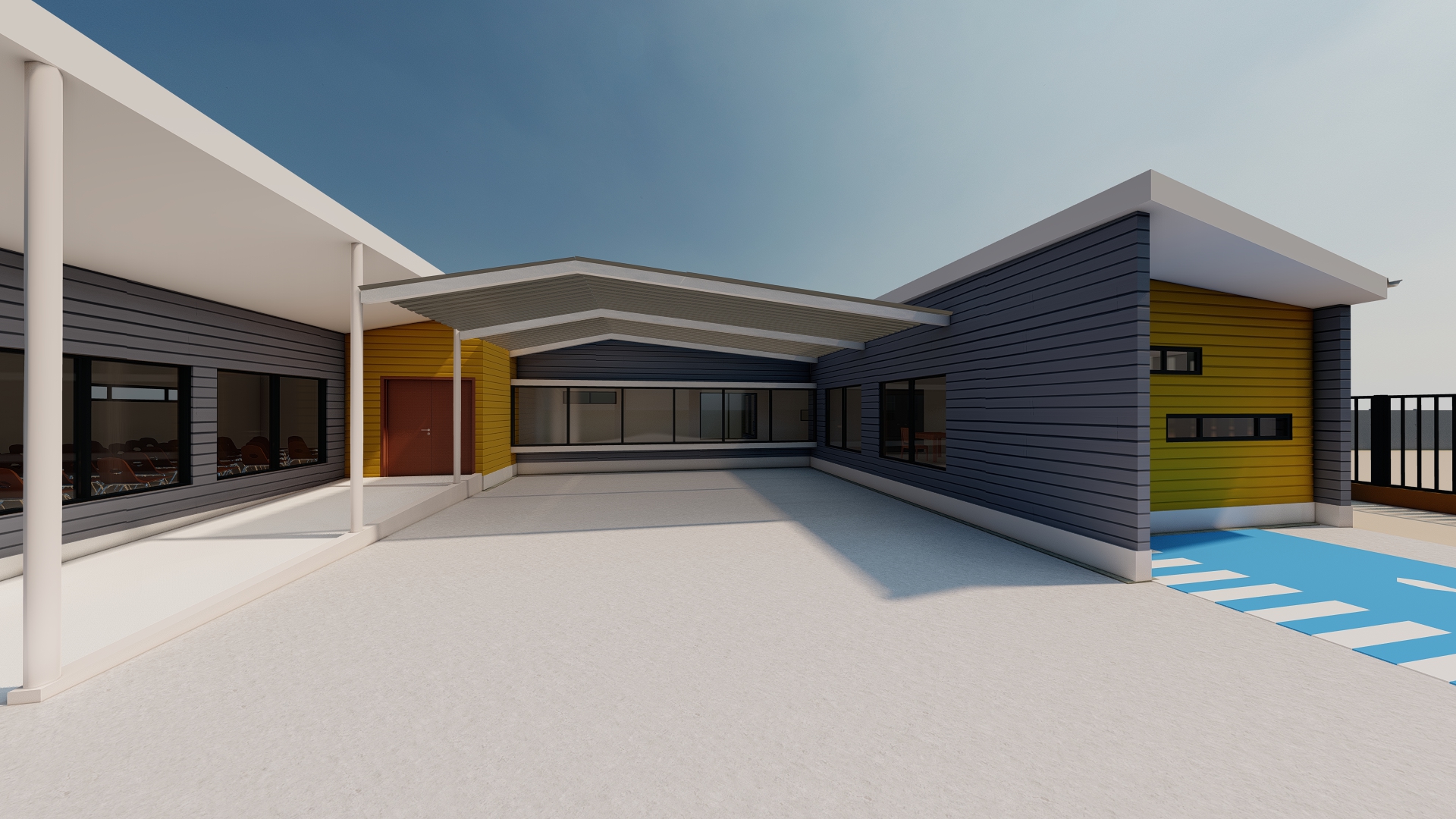 render Centro Comunal personas mayores (3) | El Observador