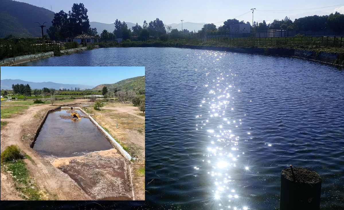 Antes y después: lluvias llenaron la Poza Cristalina de La Cruz