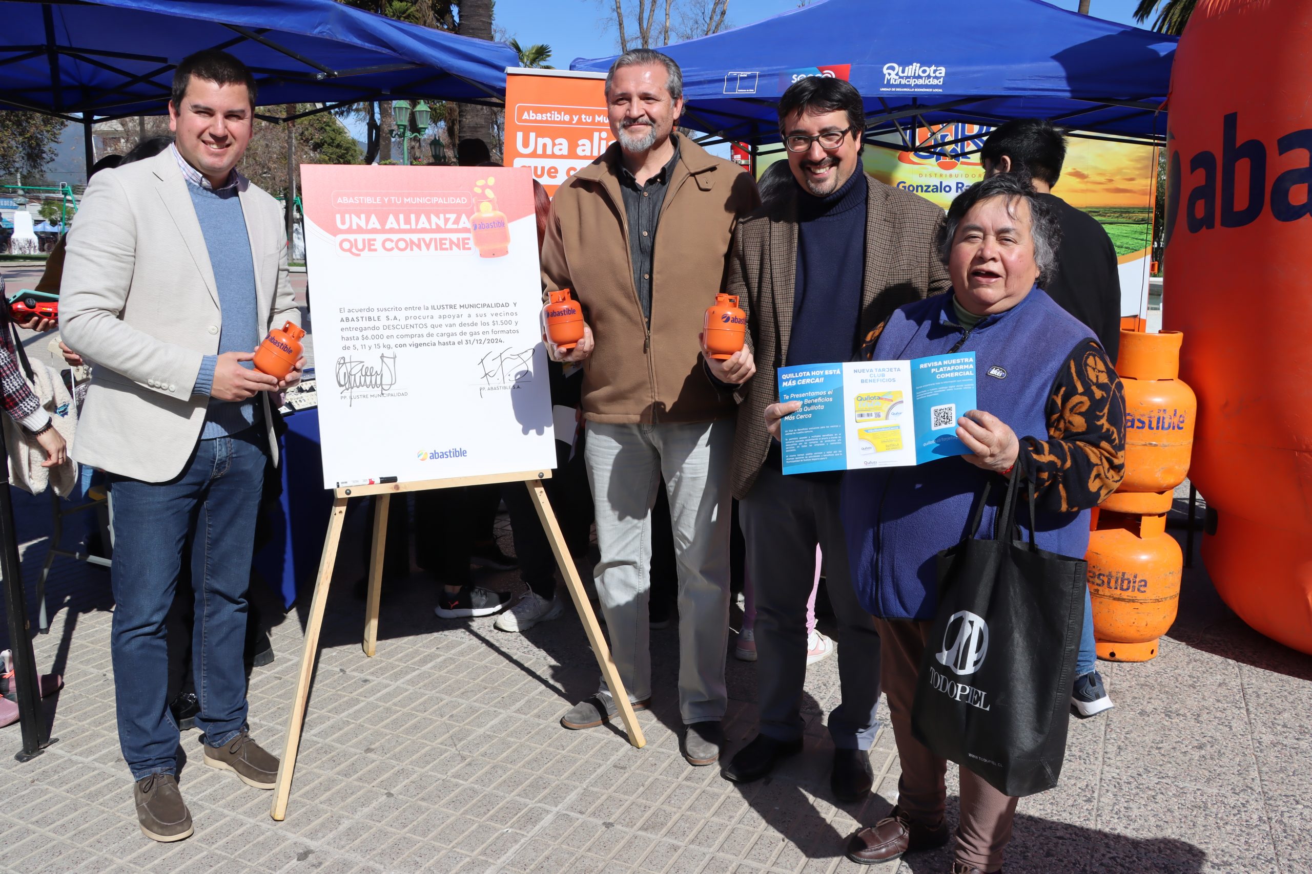 Muni Quillota entregará descuentos de hasta 6 mil pesos en recargas de gas