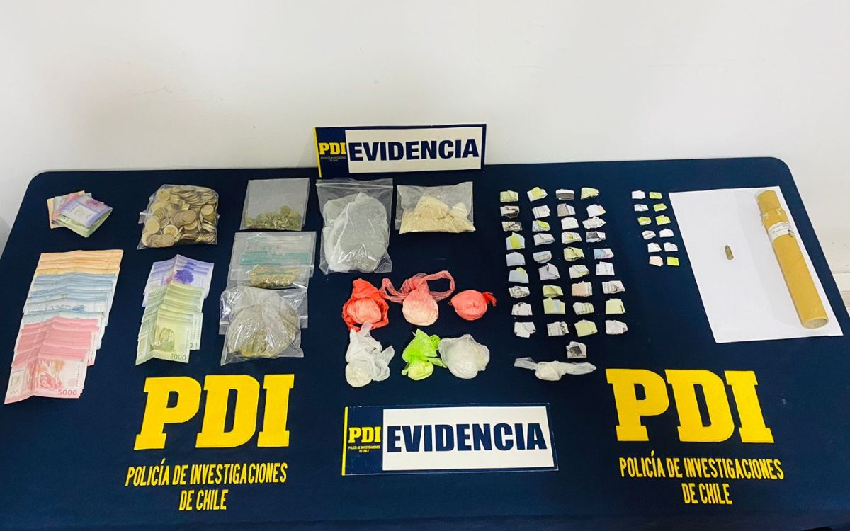 PDI detuvo a hombre en Quillota por microtráfico de drogas PDI detuvo a hombre en Quillota por microtráfico de drogas