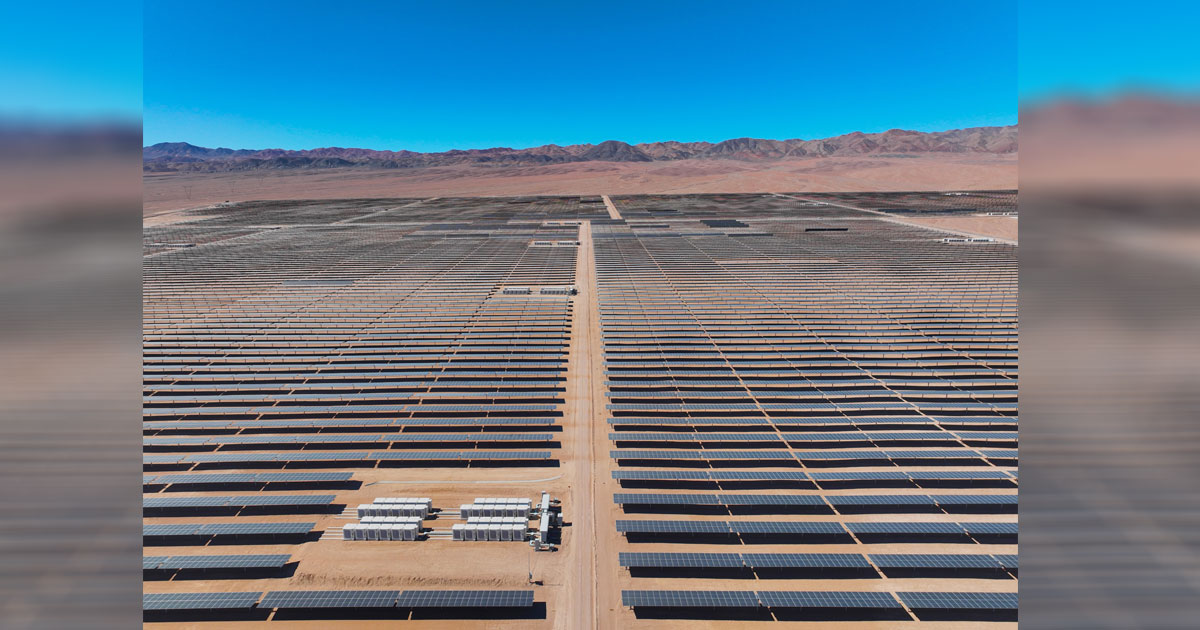 AES Andes inicia operación comercial de Andes Solar IV