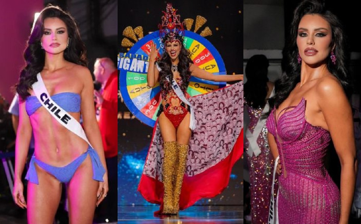 Emilia Dides quedó entre las top 12 del Miss Universo