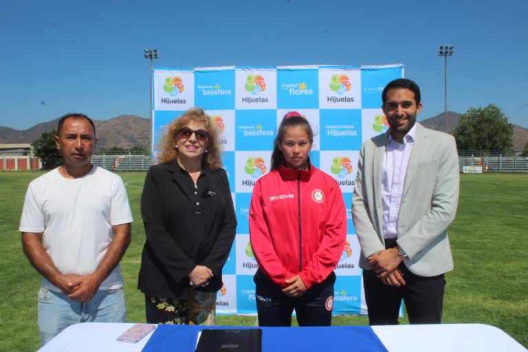 Hijuelas firma convenio con Unión La Calera para potenciar el deporte ...