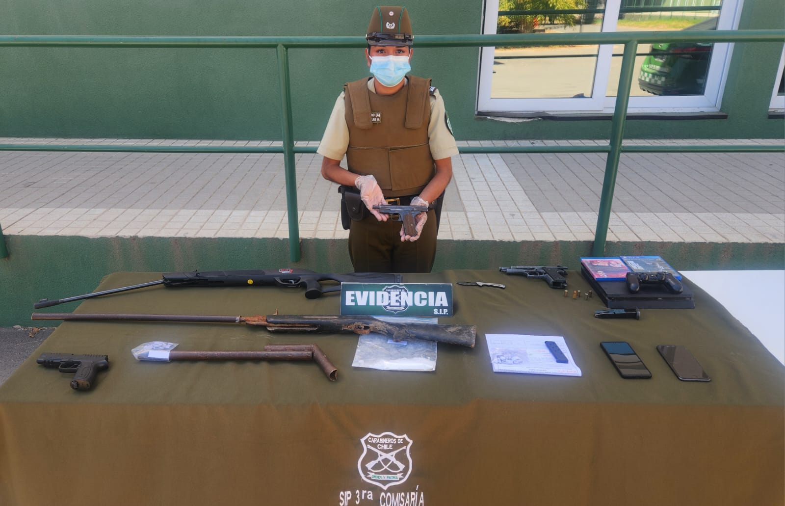 SIP de Limache detuvo a 4 personas tras decomiso de drogas