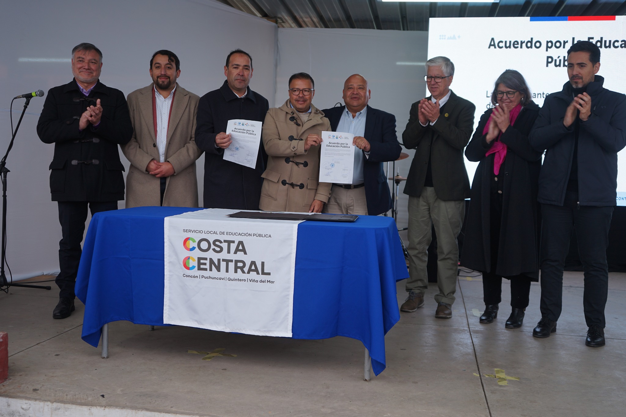 Concón, Quintero y Puchuncaví realizaron traspaso oficial al SLEP