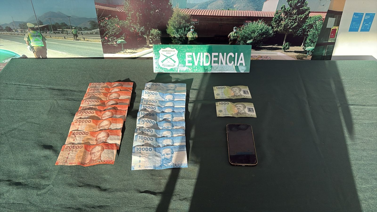 Conductor finge violento asalto en Hijuelas para robar medio millón ...